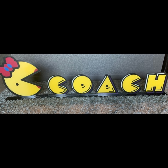 Coach | Accents | Coach Pacman Memorabilia Decor | Poshmark